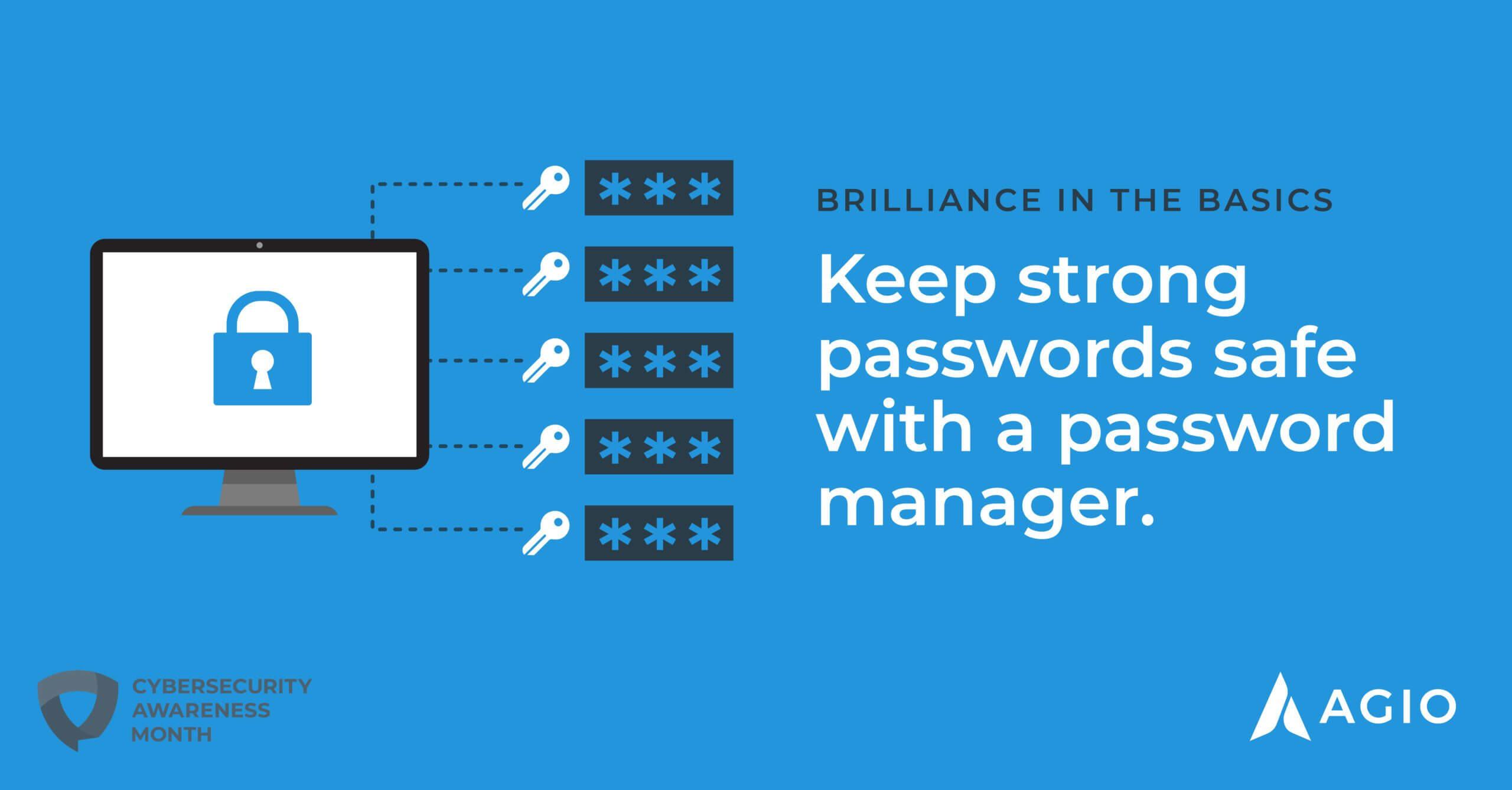 How to Properly Manage Passwords | Agio